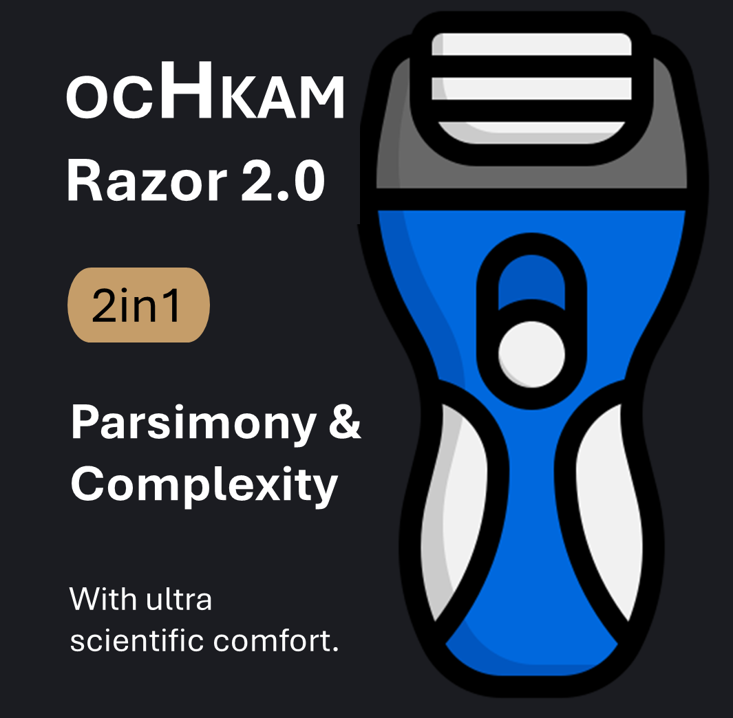 Sharpening Ockham’s Razor – Mind the Post